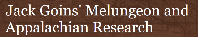 Jack Goins New Blog – Melungeon and Appalachian Research | Native ...